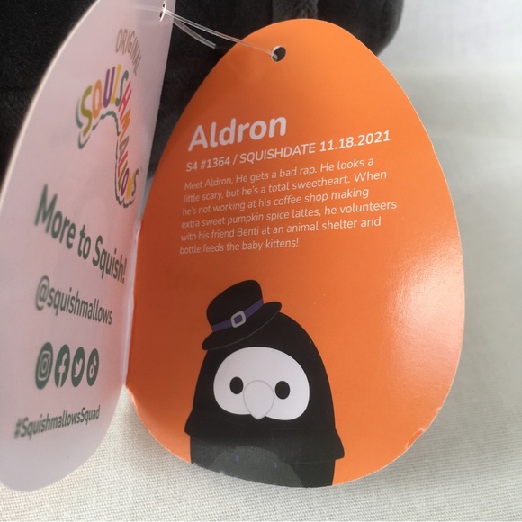 Squishmallows | Other | Aldron The Plague Doctor Halloween Squishmallow ...